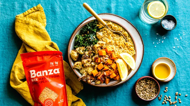 Chickpeas become rice in Banza's newest product | Food Dive