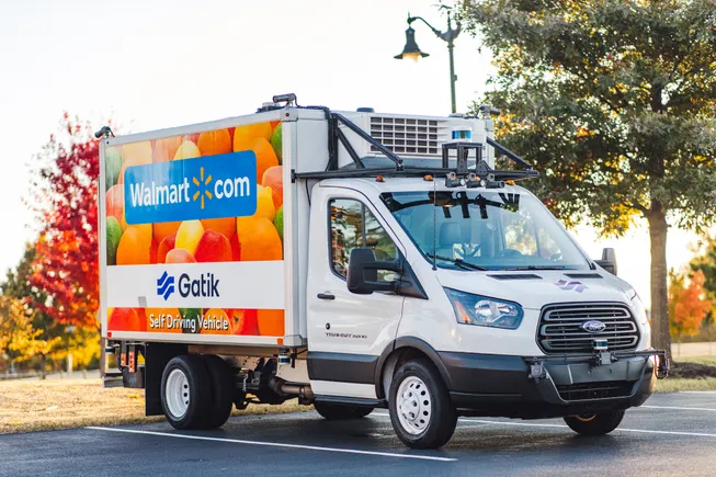 Walmart to take middle-mile trucks driverless | Grocery Dive