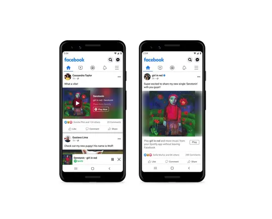 Facebook Announces New Integration with Spotify Enabling Users to ...