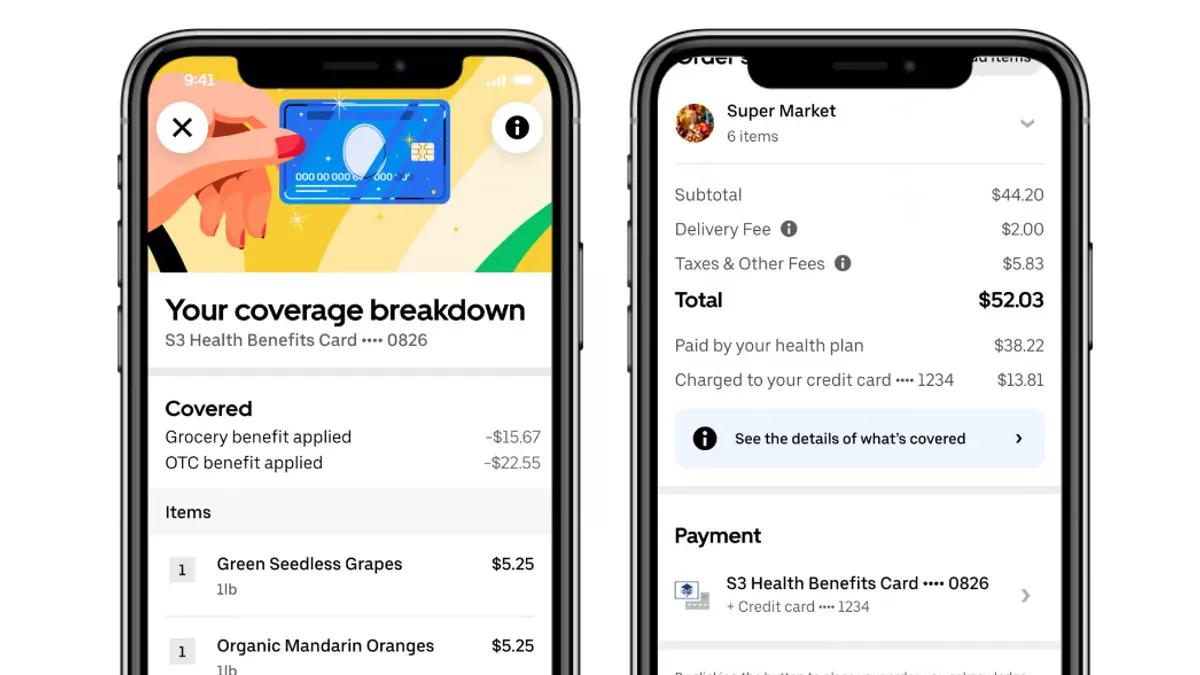 Uber adds Optum-enabled benefits cards to health platform | Healthcare Dive