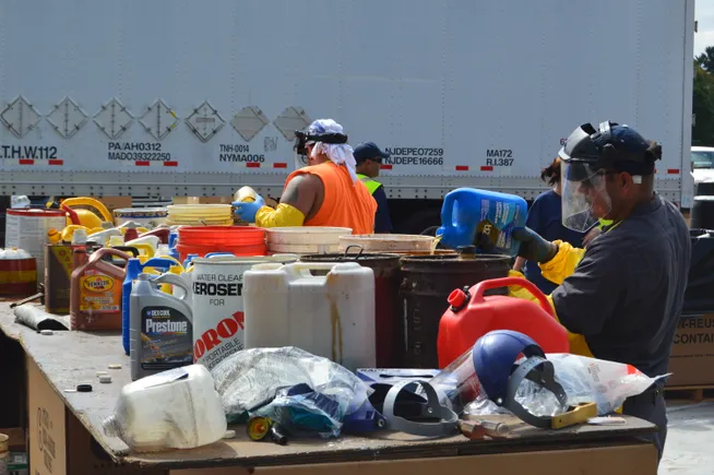 Household hazardous waste collection adapts to conflicting needs during ...