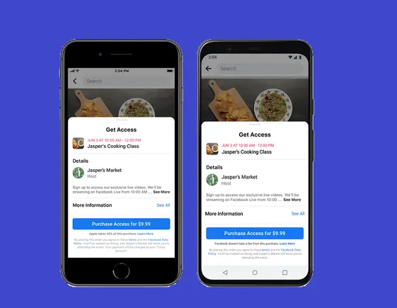 Facebook Adds New Paid Events Options for Businesses and Creators ...