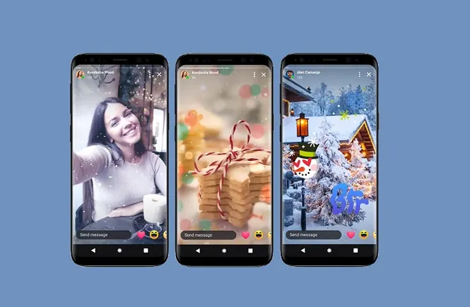 Facebook Adds Holiday-Themed Features for Messenger, Along with ...