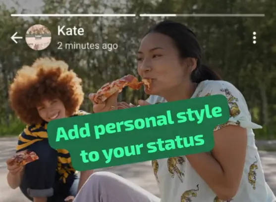WhatsApp Adds New Color and Font Options in Status | Social Media Today