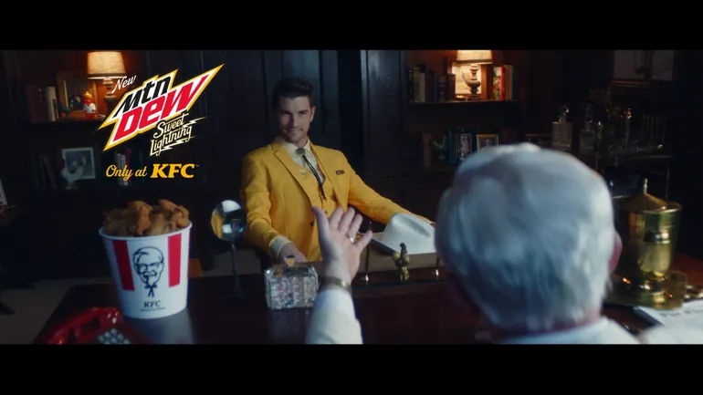 KFC's exclusive Mtn Dew flavor aspires to cult success of Baja Blast ...