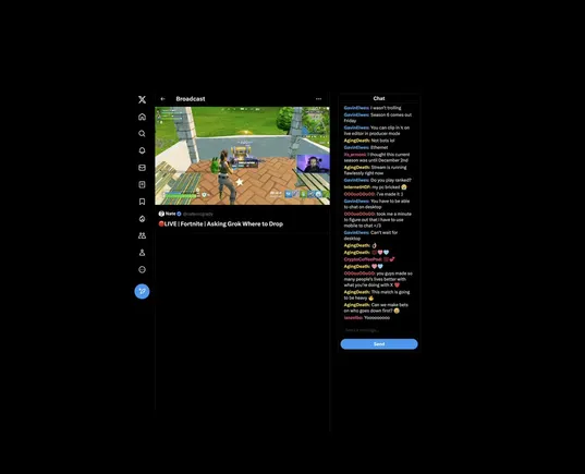 X Adds New Live Stream Chat Display for Gaming Streamers | Social Media ...