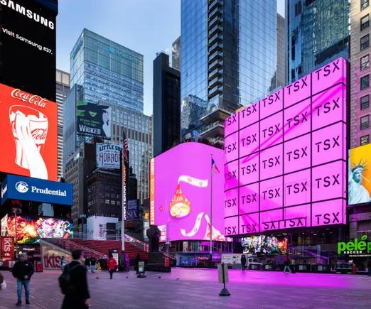 $2.5B tower completed in Times Square | Construction Dive