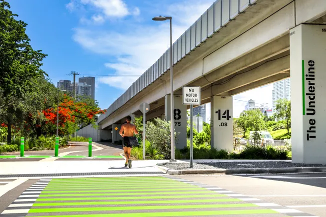 Inside Miami’s new linear park: Bioswales, bike paths and a 50-foot ...