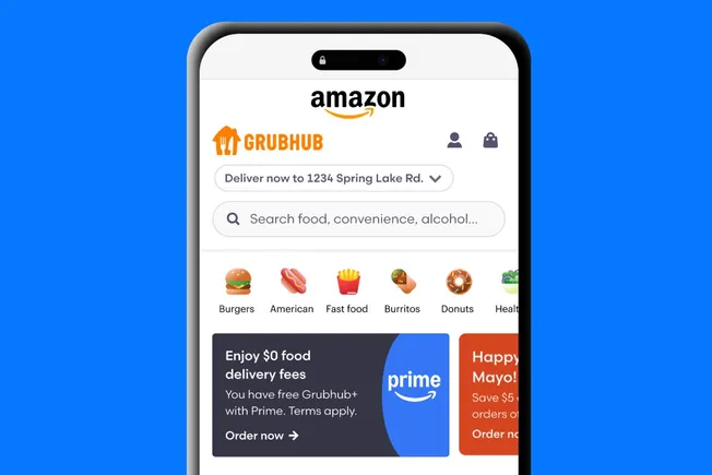 Amazon adds Grubhub restaurant delivery to platform | Restaurant Dive