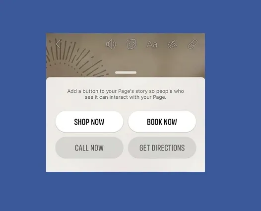 Facebook Adds New CTA Stickers for Page Stories | Social Media Today