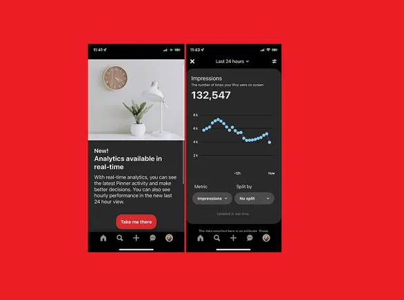 Pinterest Launches Real-Time Analytics in its Mobile App | Social Media ...