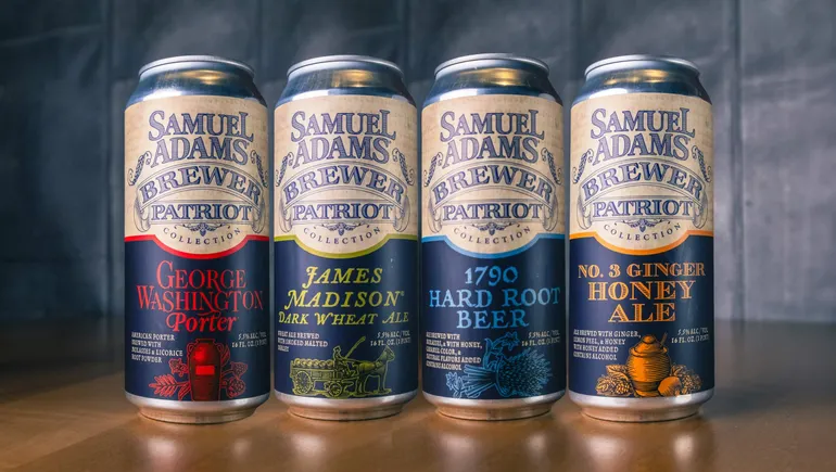 Sam Adams channels Revolutionary Era with America 250 beer | Food Dive