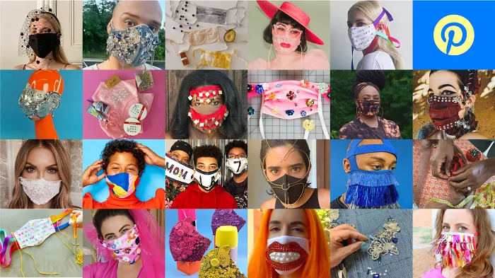 Pinterest Launches 'Make a Statement Mask' Challenge to Encourage Mask ...