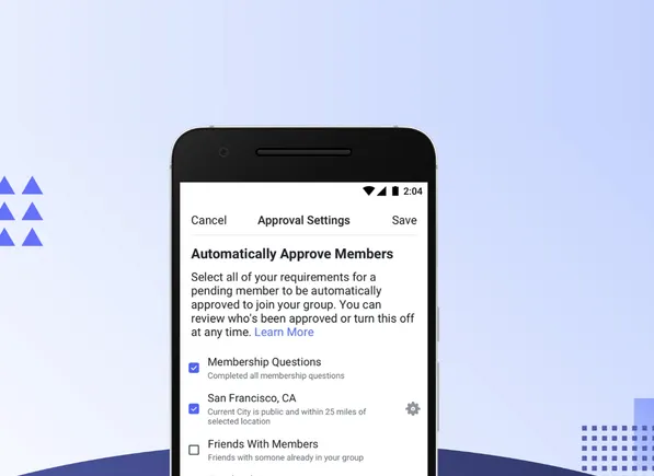 Facebook Adds New Automatic Member Approval Option for Groups | Social ...