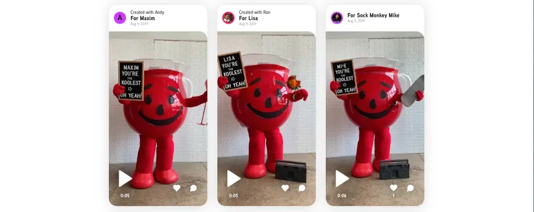 Kool-Aid Man crashes into mobile screens on Cameo video platform ...