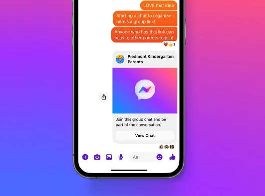 Messenger Adds ‘Group Invite Links’ to Streamline Group Chat Connection ...