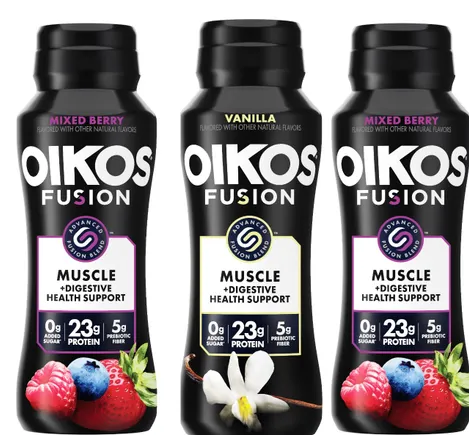 Danone launches Oikos yogurt drink aimed at GLP-1 users | Food Dive