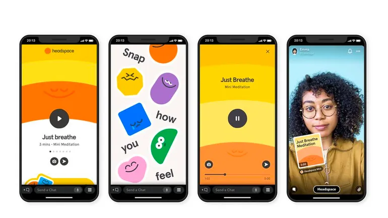 Snapchat Launches Meditation Tool from HeadSpace, the First of its New ...