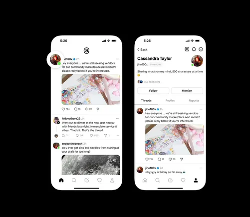 Threads Adds Active Status Indicators to Prompt Engagement | Social ...