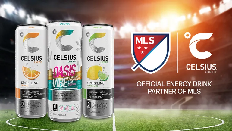 Celsius signs as official energy drink of MLS as US soccer buzz builds ...