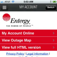 Entergy introduces iPhone app for customers | Utility Dive
