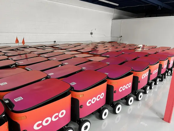 Coco Robotics raises $80M in funding to fuel expansion | Restaurant Dive