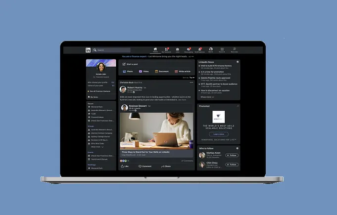 LinkedIn Launches 'Dark Mode' on Mobile and Desktop | Social Media Today