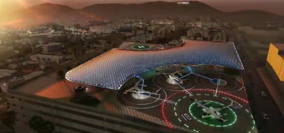 Uber Elevate shows off skyport concepts | Smart Cities Dive