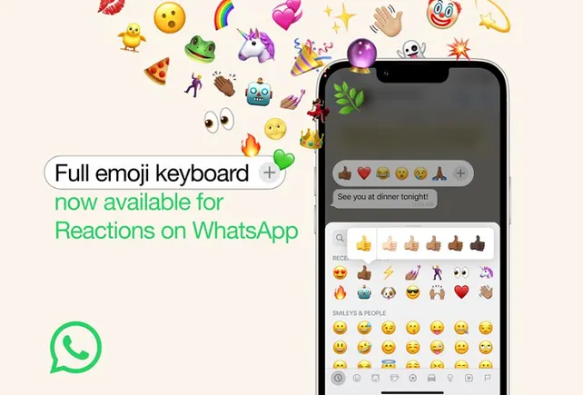 WhatsApp Will Now Enable Users to Add Any Emoji They Like as a Reaction ...