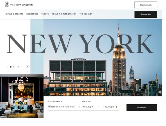 Ritz-Carlton revamps digital experience to reflect ‘fresh era’ for the ...