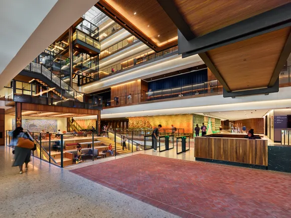 Clark, Johns Hopkins transform Newseum building | Construction Dive