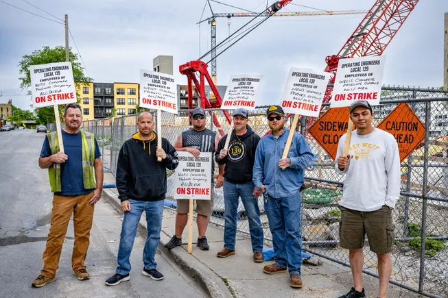 Strikes in Wisconsin, Seattle snarl jobsites | Construction Dive