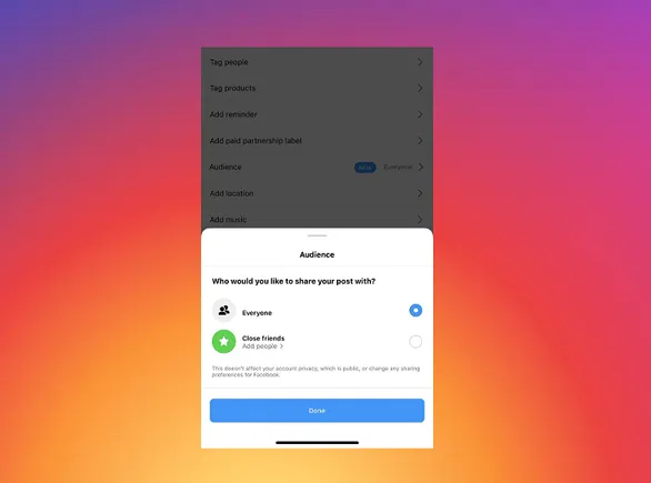 Instagram Rolls Out Option to Share Feed Posts With ‘Close Friends ...