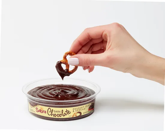 Sabra sweetens up with new dark chocolate dip | Food Dive