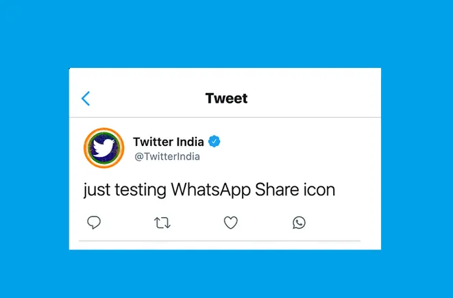 Twitter Adds WhatsApp and LinkedIn Sharing Buttons to Facilitate ...