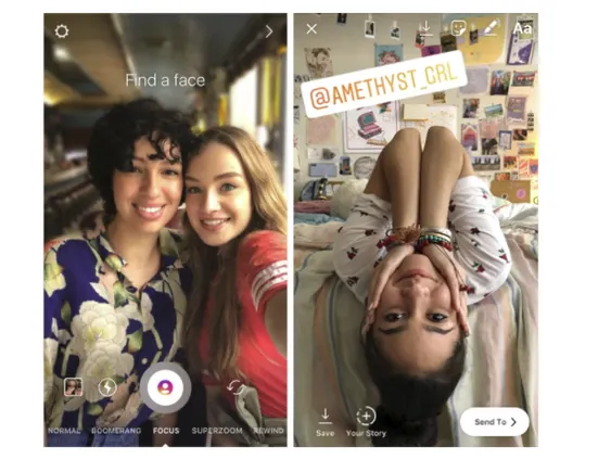 Instagram Adds 'Focus' Mode for Selfies, Mention Stickers for iOS ...