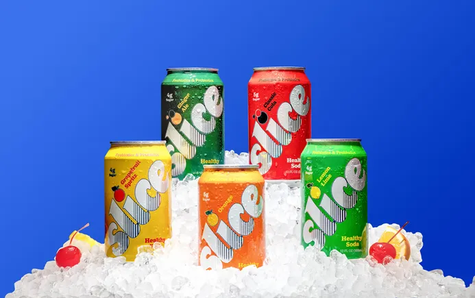 Slice Soda returns to shelves as healthier offering | Food Dive