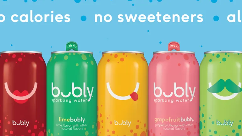 PepsiCo launching sparkling water brand 'bubly' to take on LaCroix ...