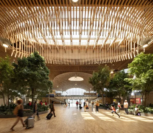 Portland International Airport debuts main terminal after Phase 1 of $2 ...