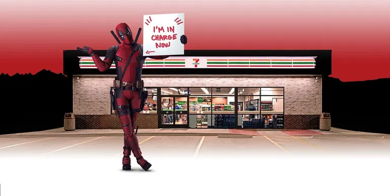 'Deadpool' swings into 7-Eleven with AR game | Marketing Dive