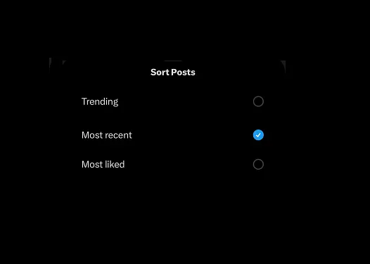 X Is Experimenting With New Options To Sort Post Replies | Social Media ...