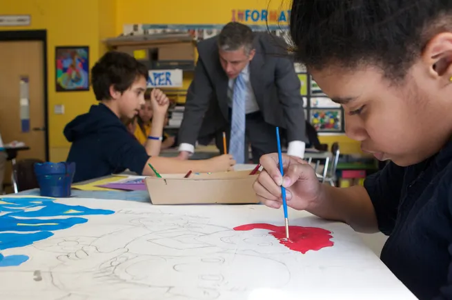 Art education improves students' academic, social development, study ...