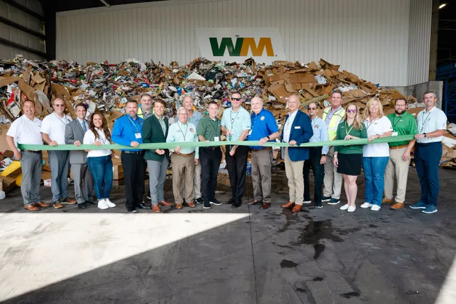 WM, Waste Connections and Rumpke celebrate MRF openings and upgrades ...
