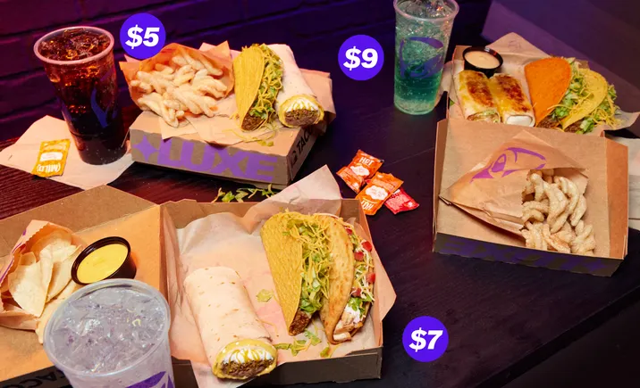 Taco Bell adds $5 and $9 meal combos | Restaurant Dive
