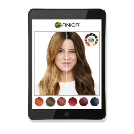 Walmart pilots Garnier's virtual hair-coloring tech in stores | Retail Dive