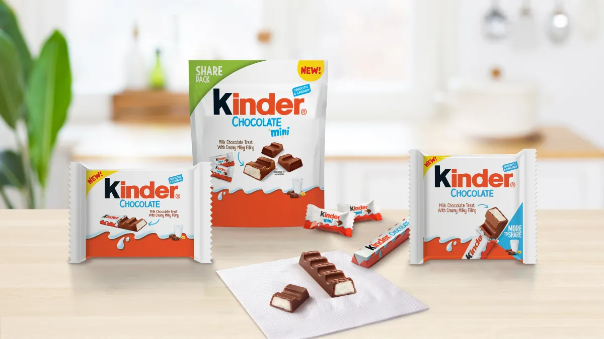 Ferrero brings Kinder Chocolate to the US Food Dive