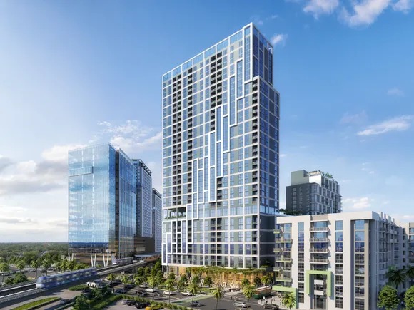 $600M Miami transit-oriented development breaks ground | Construction Dive
