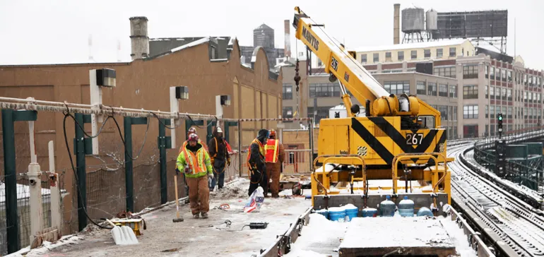 Extreme winter construction requires important safety precautions ...