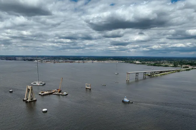 Key Bridge rebuild to begin this month | Construction Dive