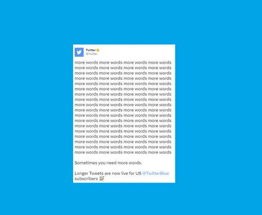 Twitter Blue Subscribers Can Now Post Tweets Up to 4,000 Characters ...
